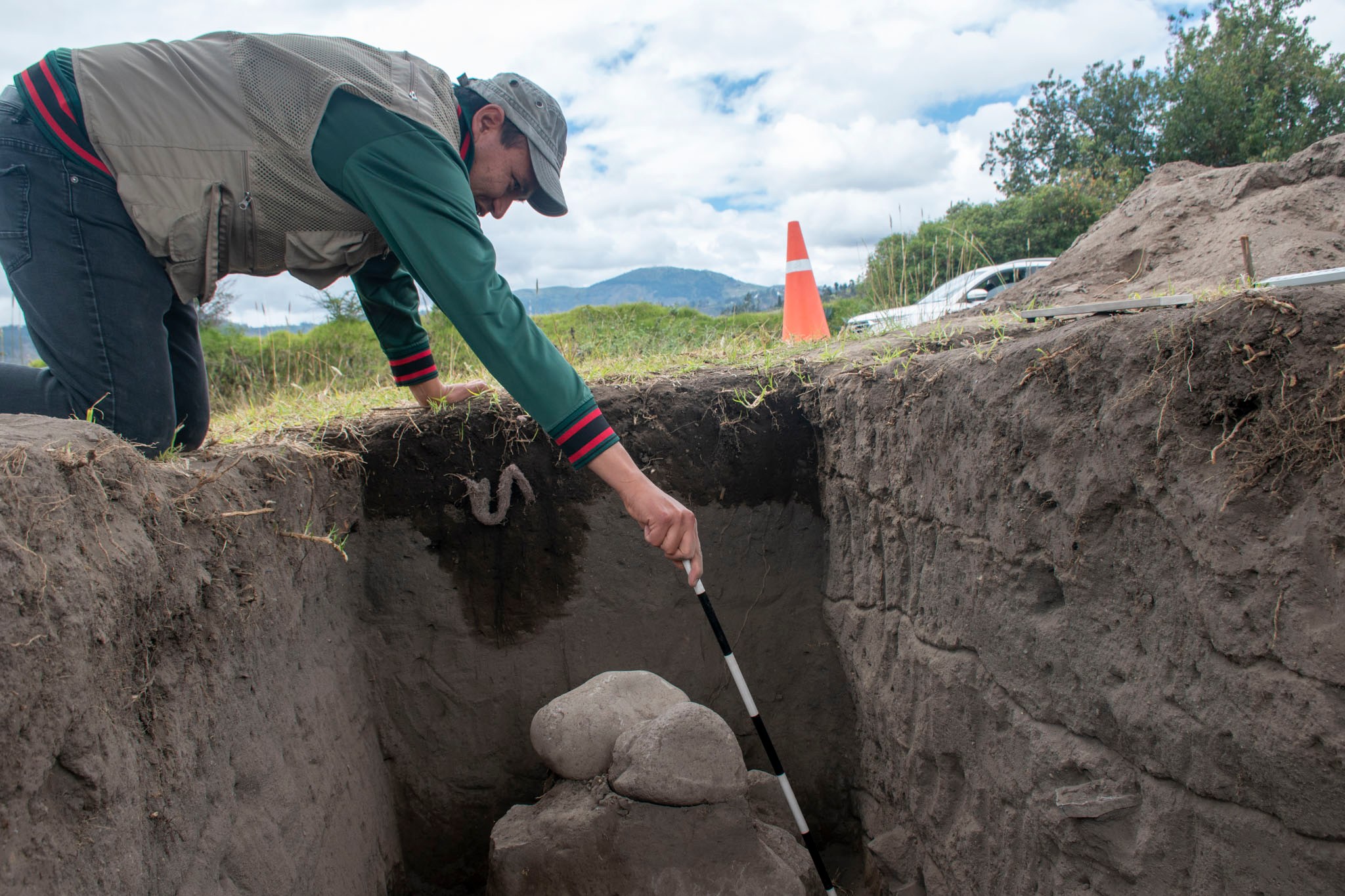 Encuentran evidencias arqueológicas de la cultura Puruhá
