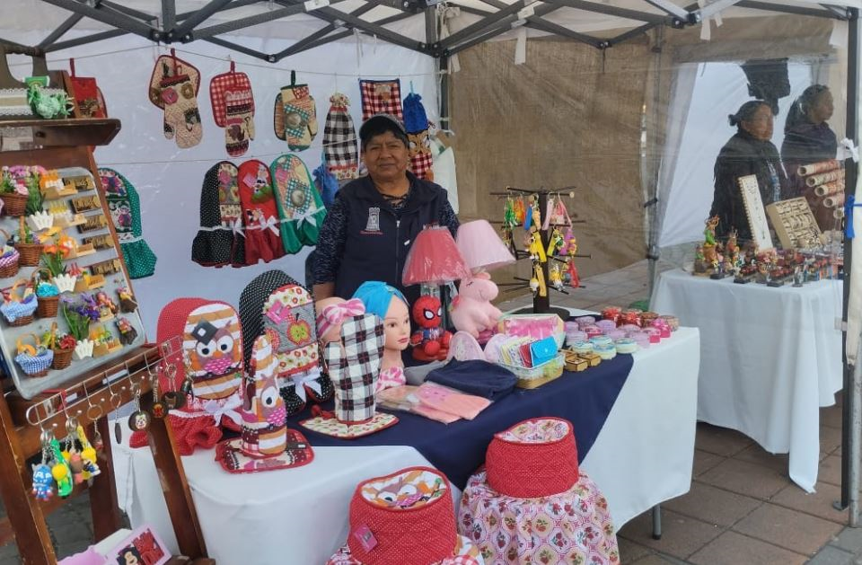 Riobamba disfrutó de la Feria “Emprende Riobamba” en la Plaza Alfaro