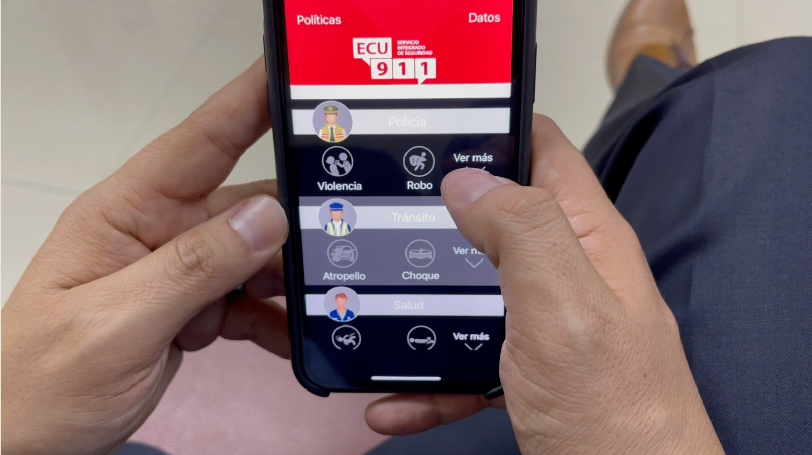 La 'APP' del ECU 911: un mecanismo adicional para reportar emergencias